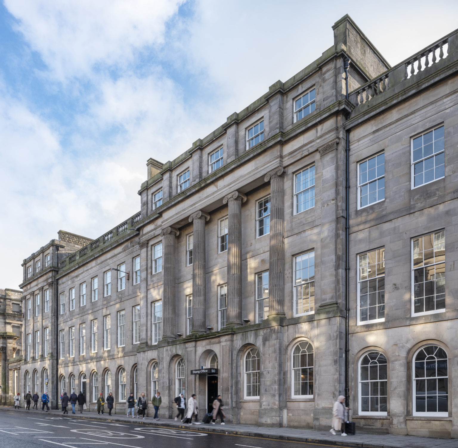 The Stamp Office, 10-14 Waterloo Place, Edinburgh - Lismore